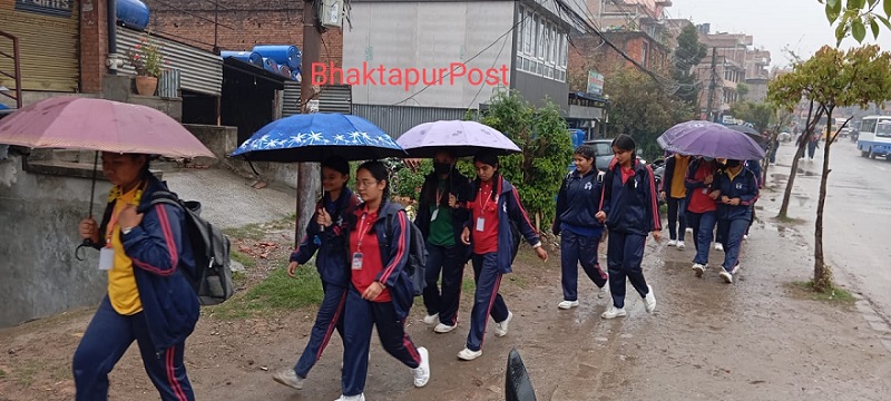 आजबाट एसईई शुरु, बेमौसमी वर्षाले परीक्षार्थी बिरामी हुने जोखिम — Bhaktapurpost.com